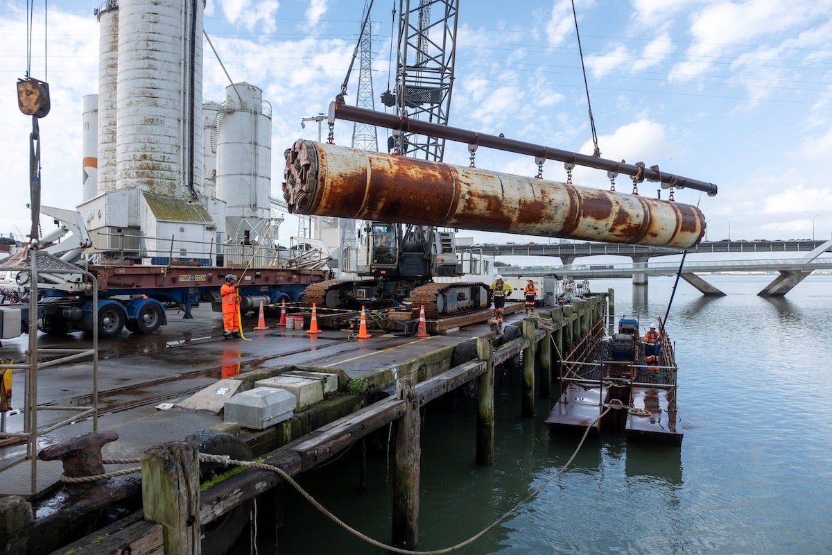 TBM returns after installation - Global Trenchless