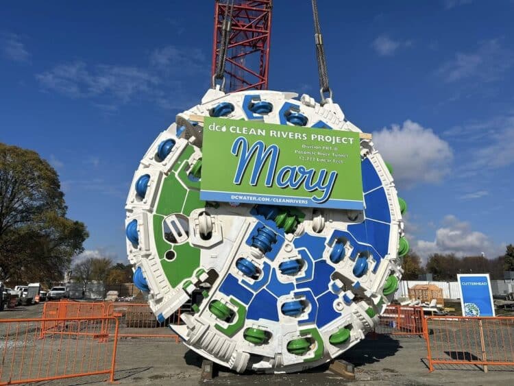 DC Water launches tunnel boring machine on Potomac River Tunnel Project ...